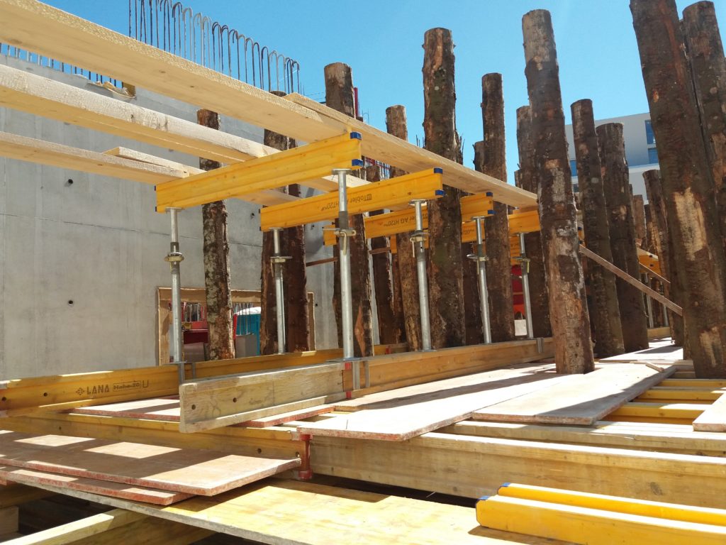 Ecole primaire d’Ecublens – un étayage bio-dégradable | Kurmann Cretton